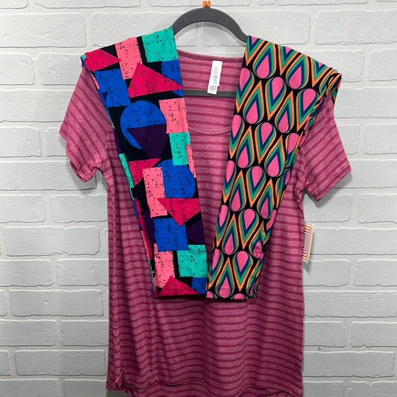 LuLaRoe | Other | Small Lularoe Classic T 2 Pair Os Egging Outfit ...